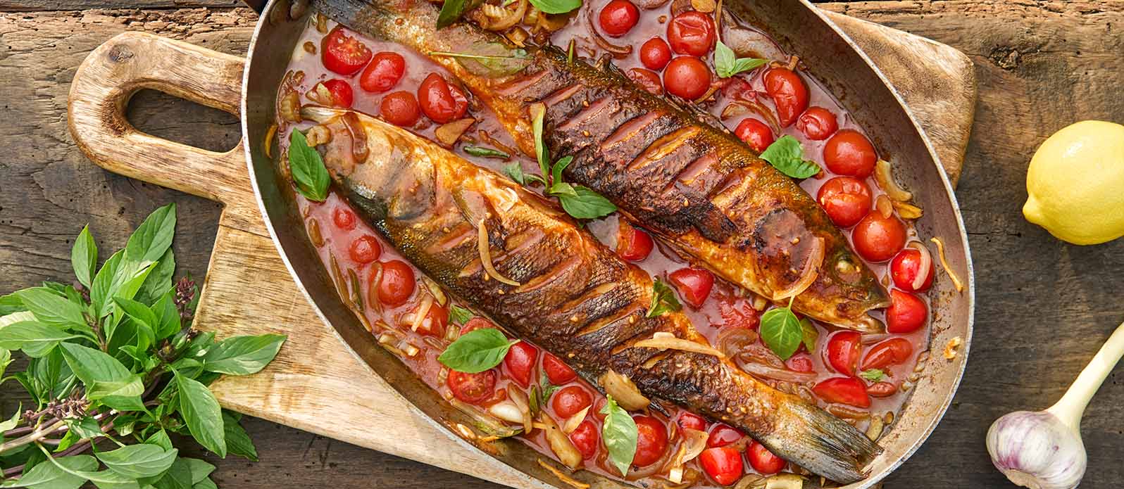 Gebakken zeebaars met gember en tomaat | Recept | Kikkoman